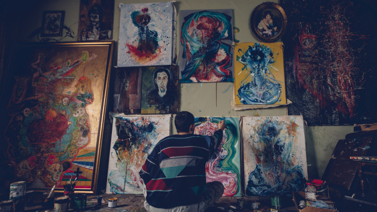 The Greatest Artists of All Time - Sweet Table Contest